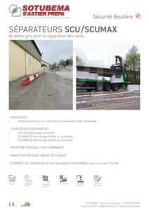Séparateurs de circulation SCU & SCUMAX - SOTUBEMA