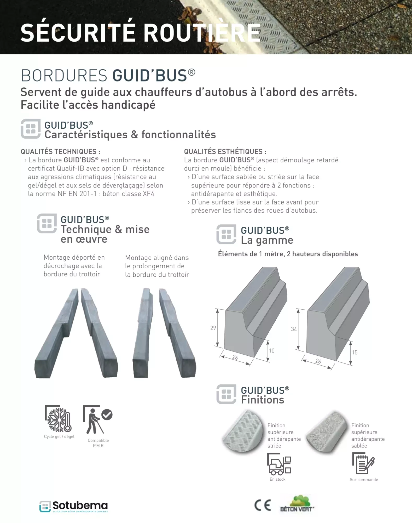 Fiche produit GUID’BUS® - SOTUBEMA
